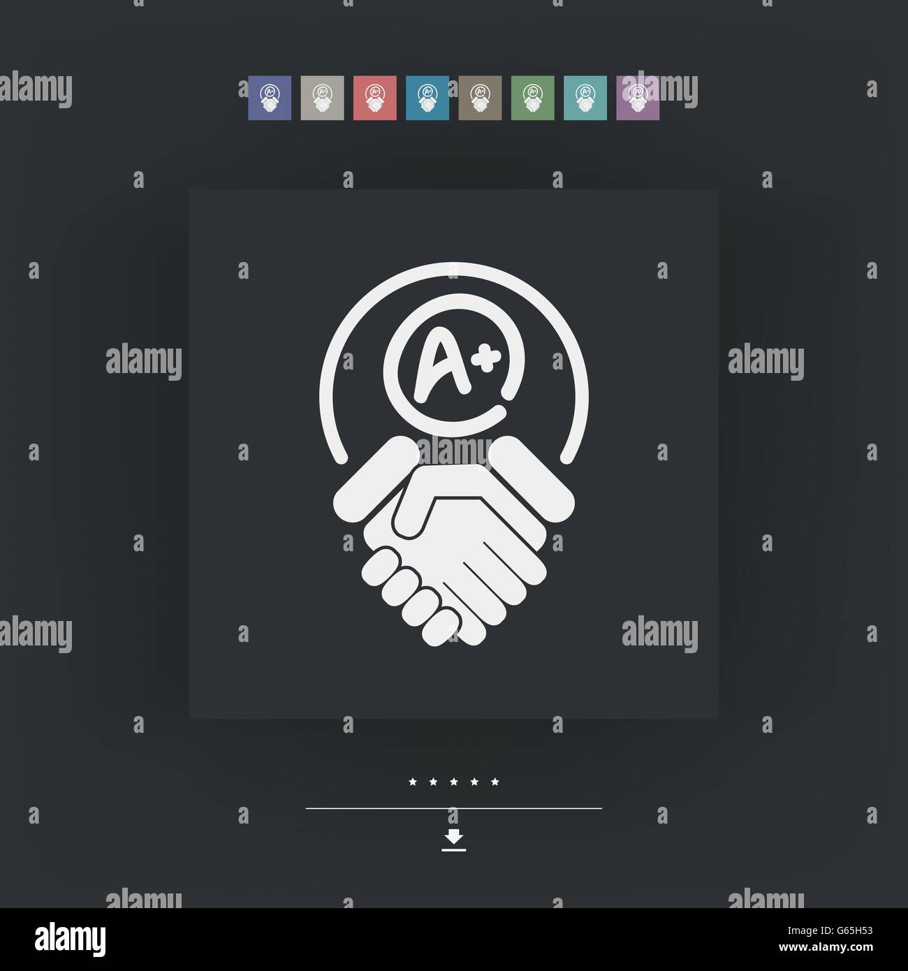 Congratulations at work Stock Vector Images - Alamy