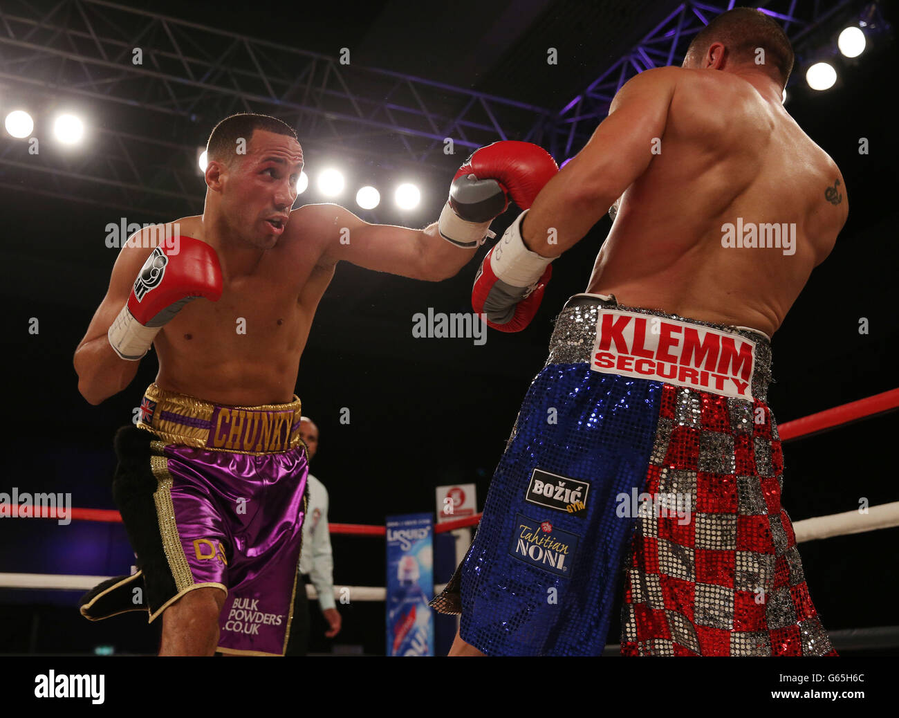 Boxing - Glow at Bluewater Stock Photo - Alamy