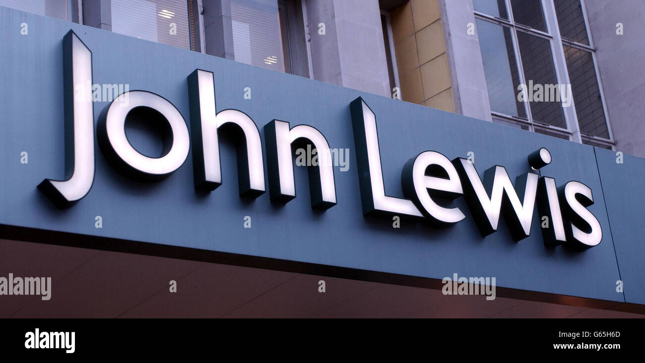 John lewis store in londons oxford street hi-res stock photography and ...