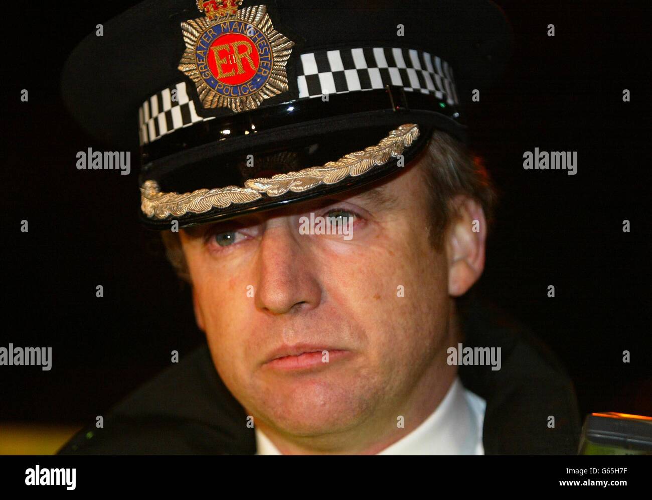 Greater Manchester Assistant Chief Constable Alan Green addresses ...