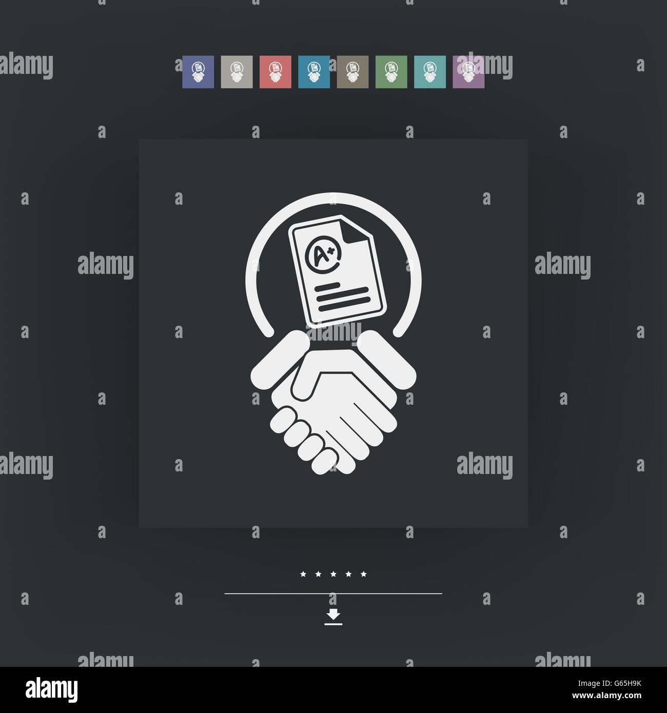 Congratulation for result Stock Vector Image & Art - Alamy