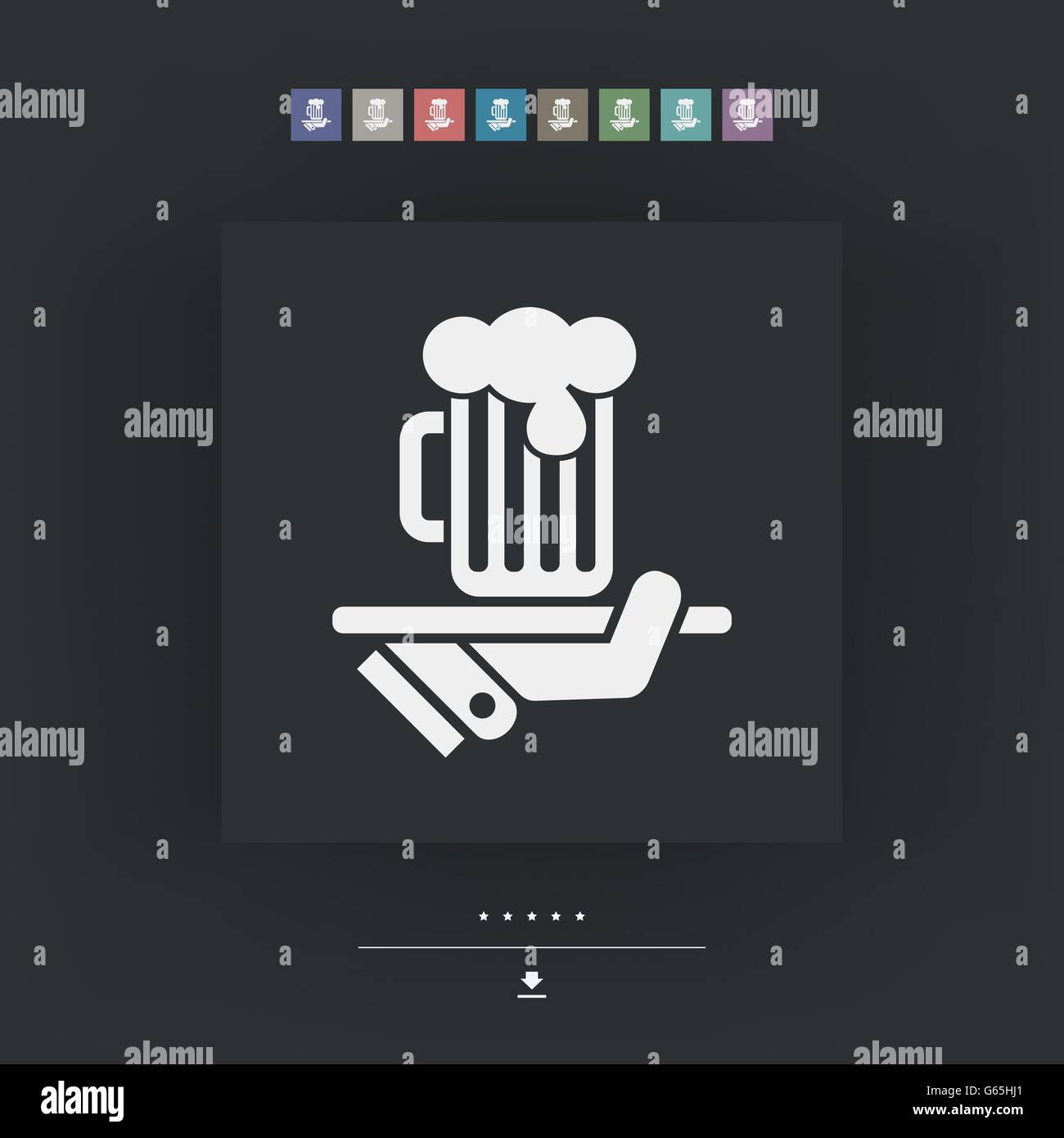 Beer list Stock Vector Images - Alamy