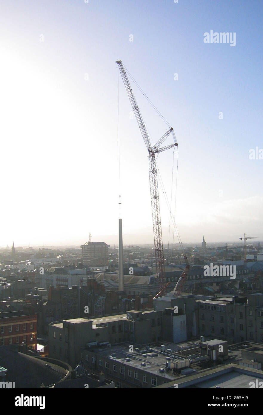 Dublin Spire Monument Stock Photo - Alamy