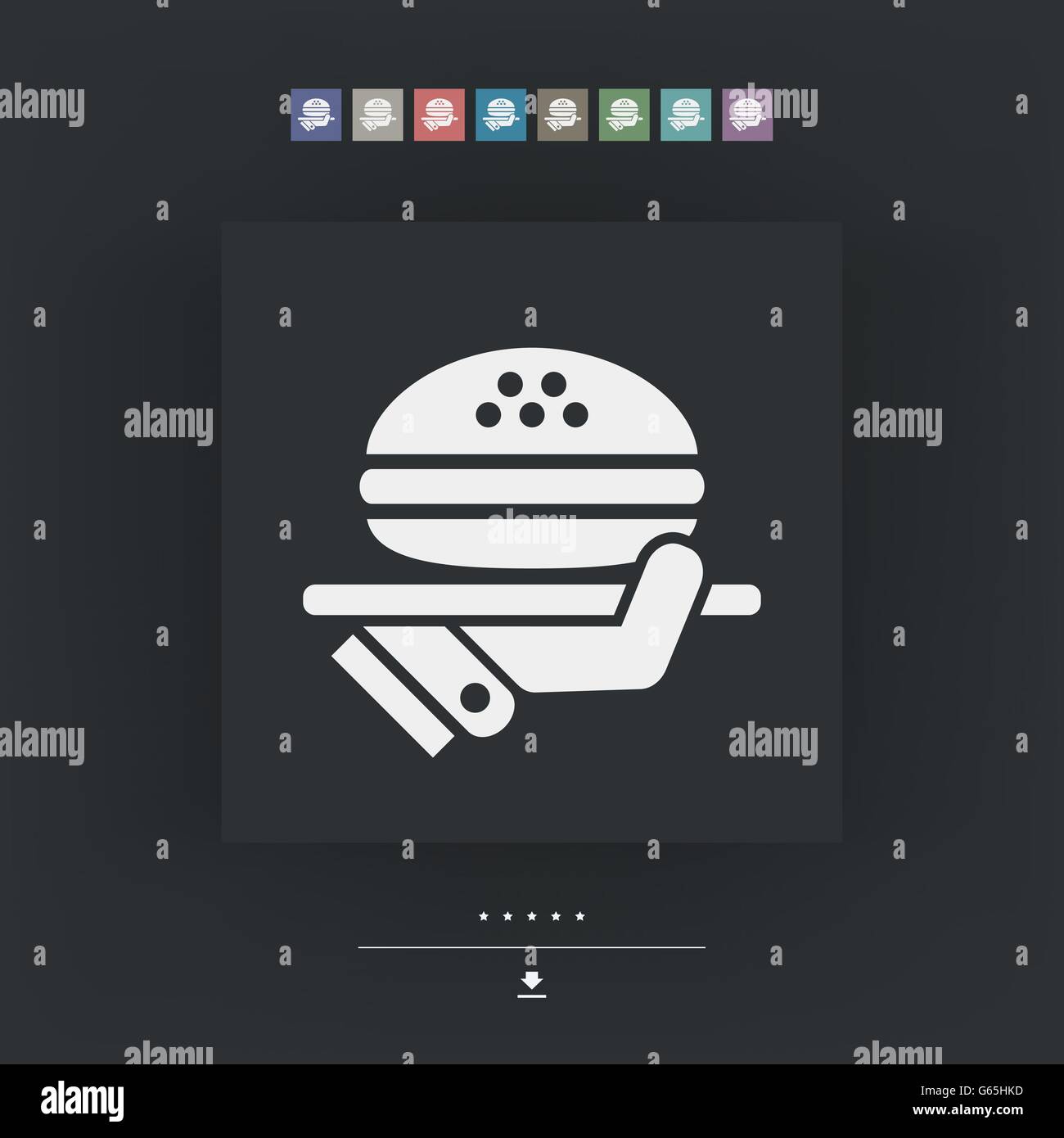 Cinema food service Stock Vector Images - Alamy