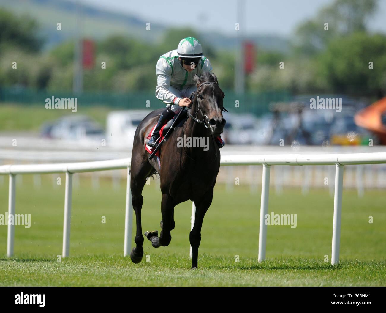 Jockey Wayne Lordan rides Royal Empress to victory in the Irish Field ...