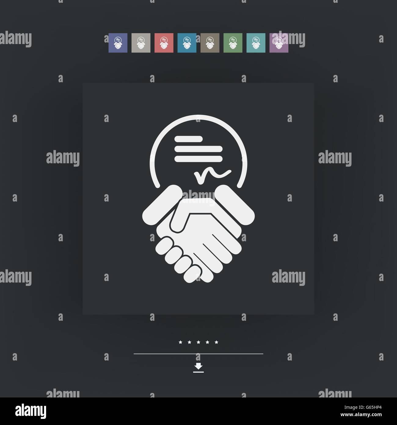 Sign on agreement document Stock Vector Image & Art - Alamy