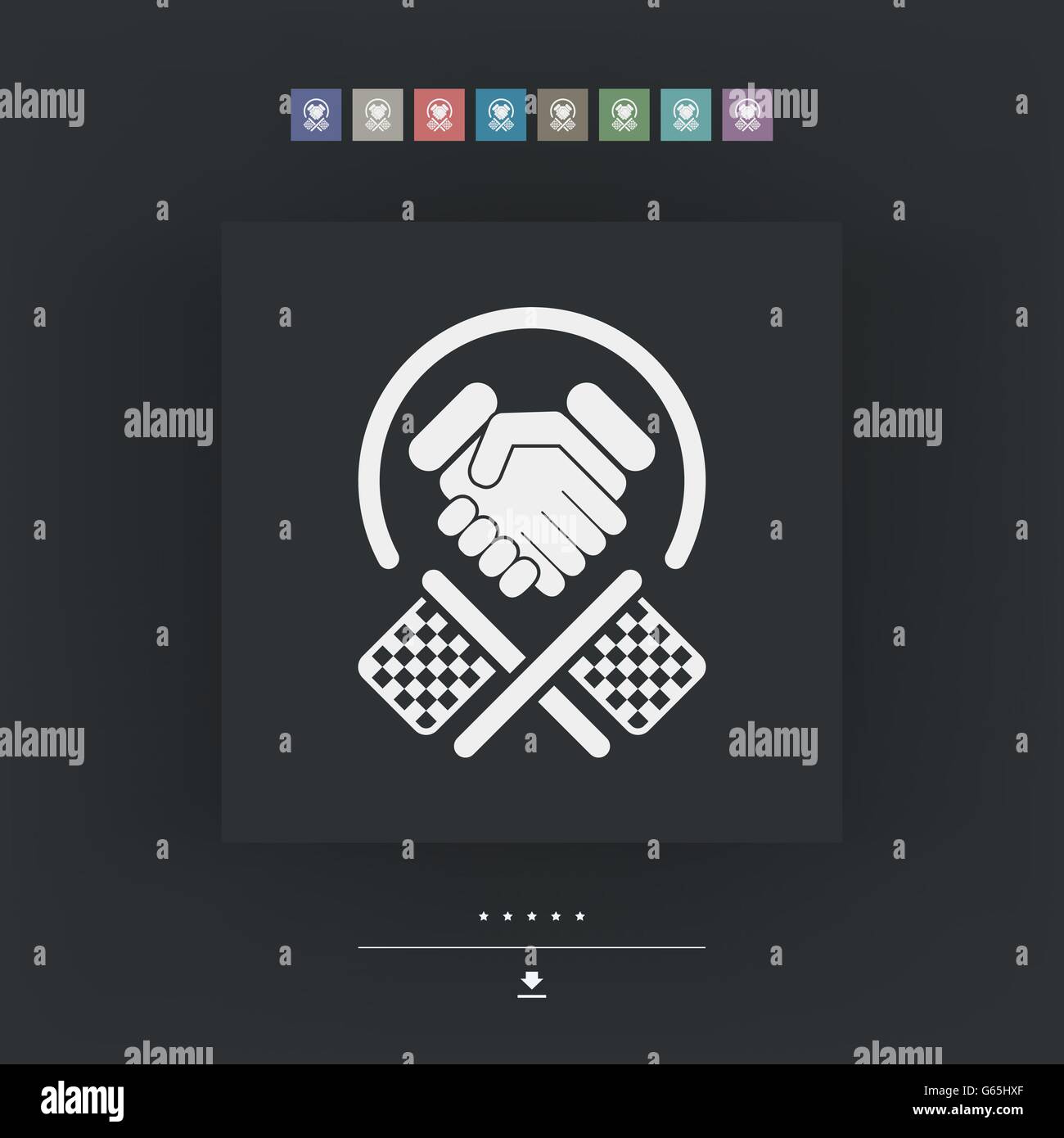 Respect in the race competition Stock Vector Image & Art - Alamy