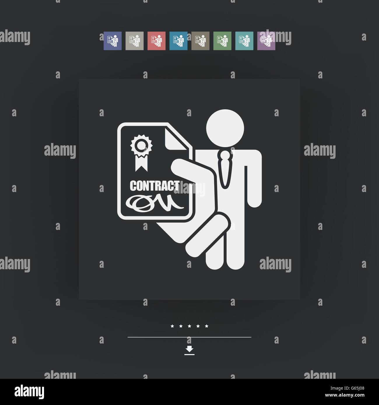 Employment letter Stock Vector Images - Alamy