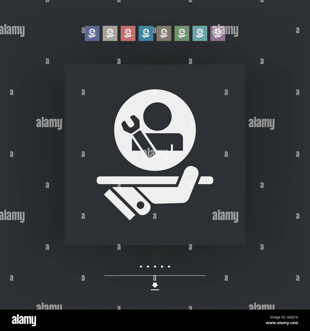 Best assistance icon Stock Vector Image & Art - Alamy