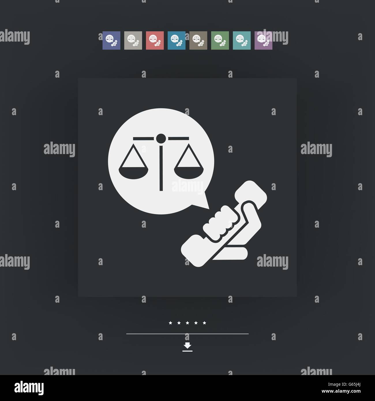 Legal assistance icon Stock Vector Image & Art - Alamy