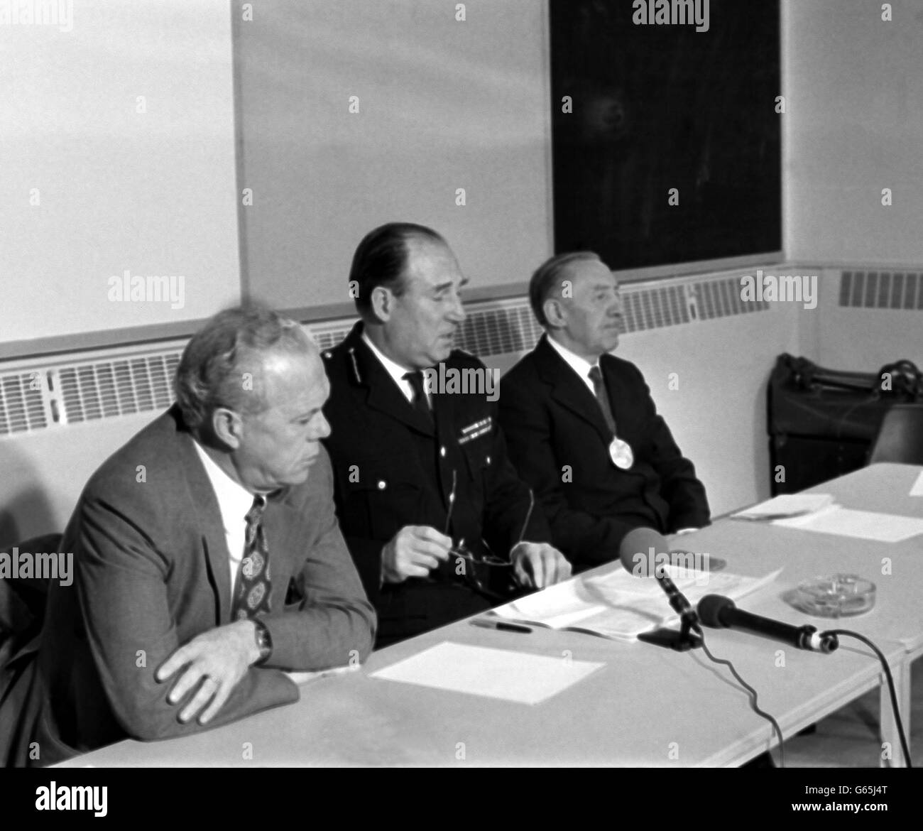 At the press conference at Guildford police station on the bomb outrage ...