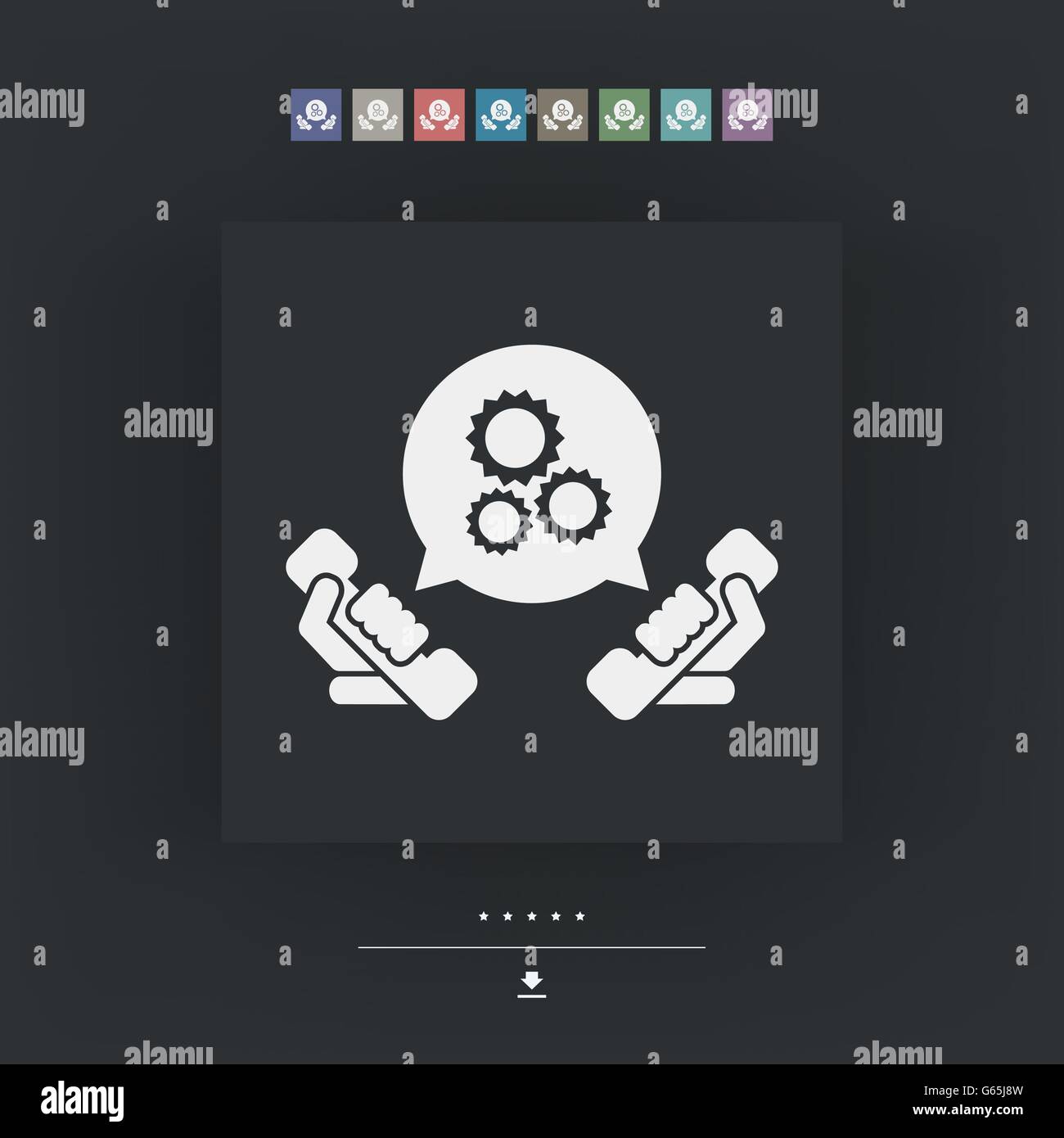 Technical issues Stock Vector Images - Alamy