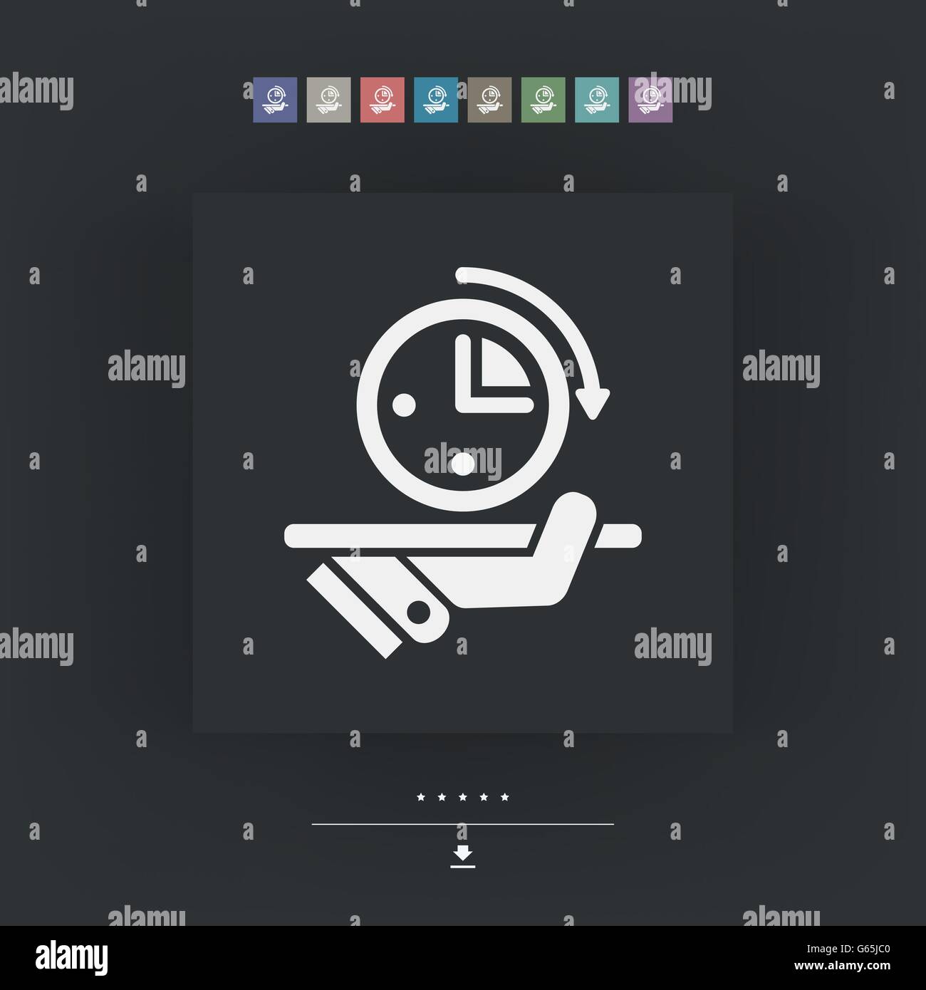 Time of operation Stock Vector Images - Alamy