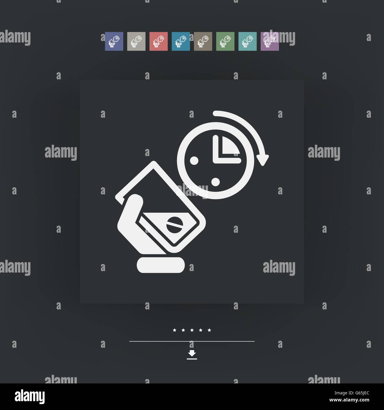 Time to take your medicine Stock Vector Images - Alamy