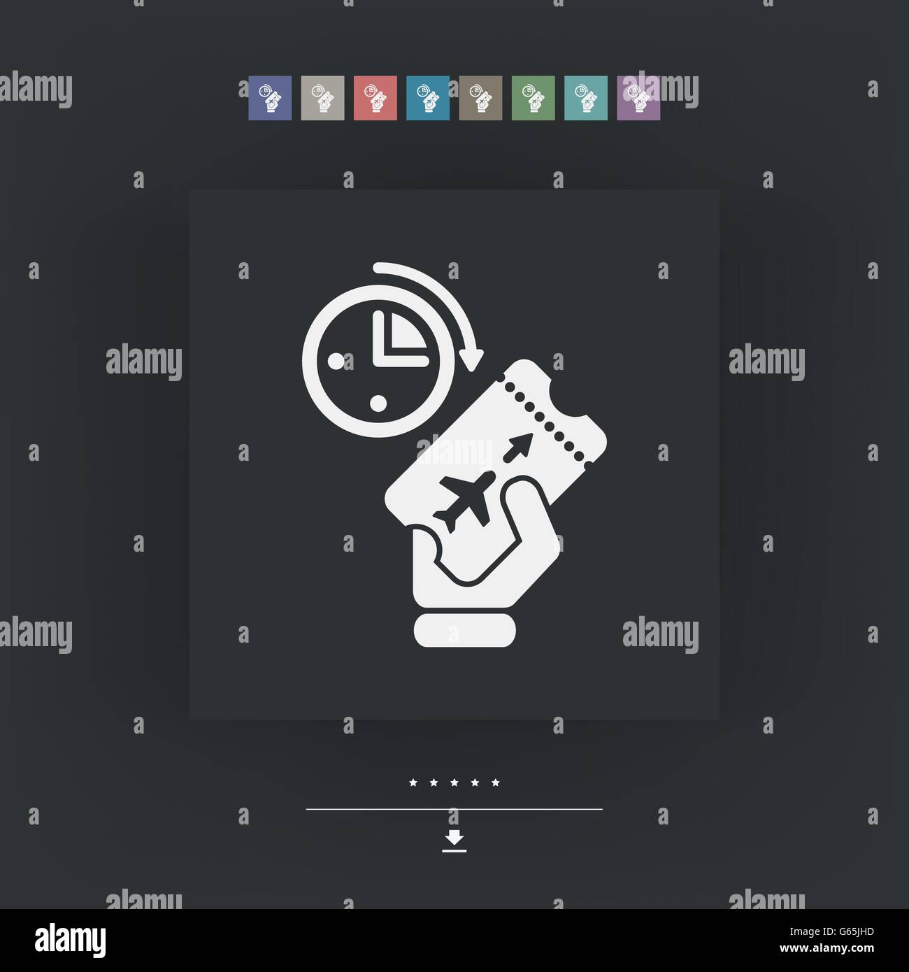 Ticket reduction Stock Vector Images - Alamy