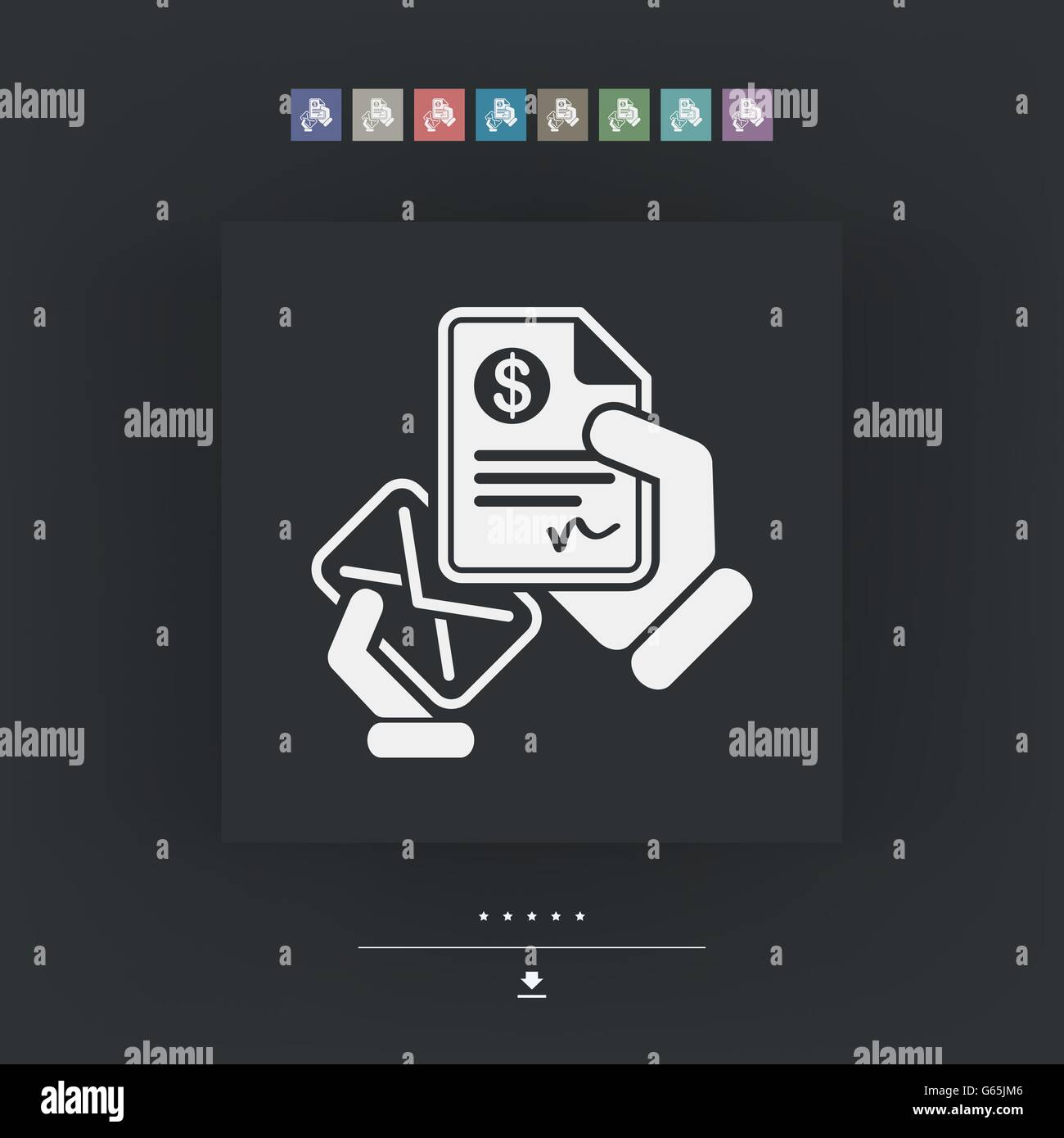 Bank note sheet Stock Vector Images - Alamy