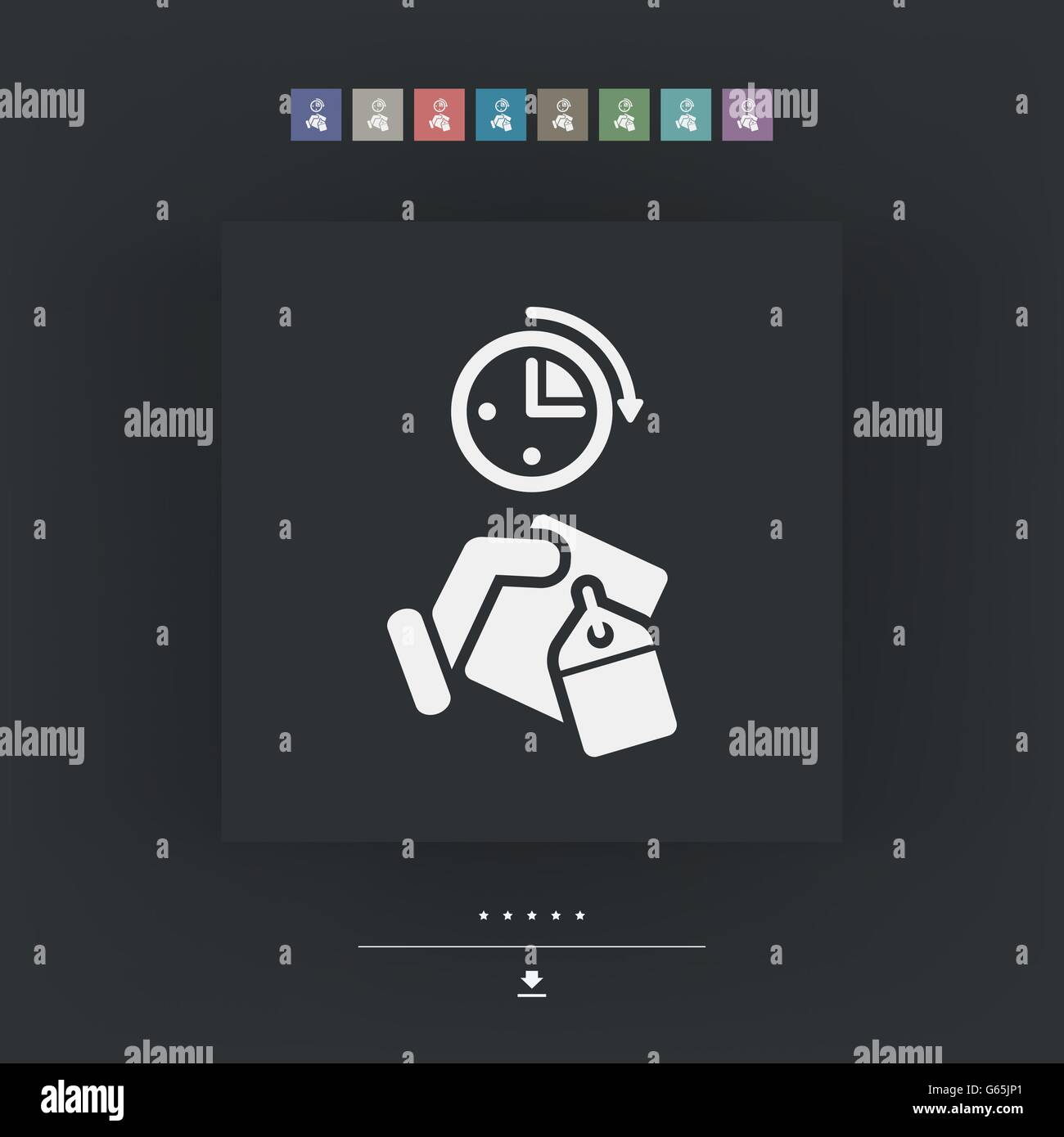 Quick store Stock Vector Images - Alamy