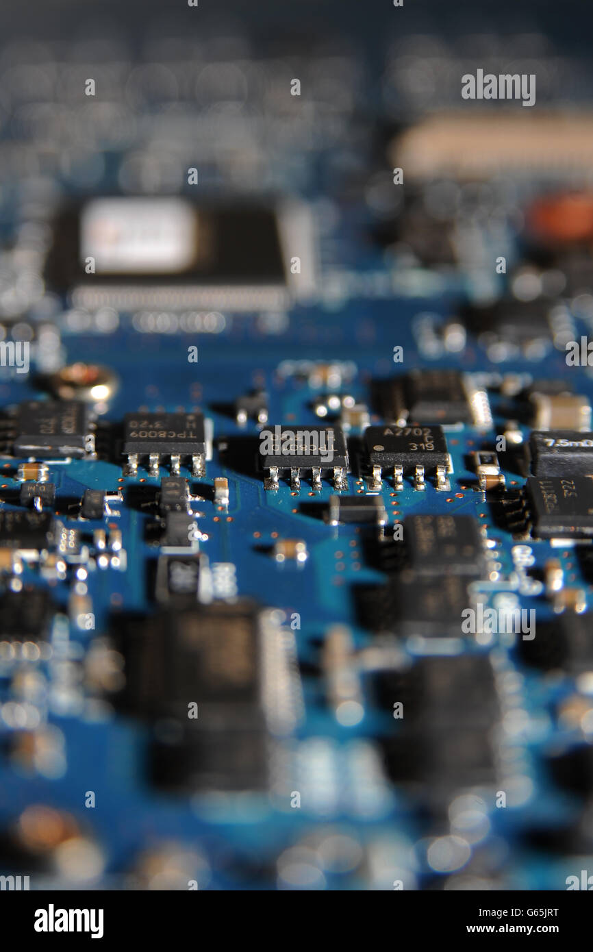 A general view of the motherboard in a computer Stock Photo - Alamy