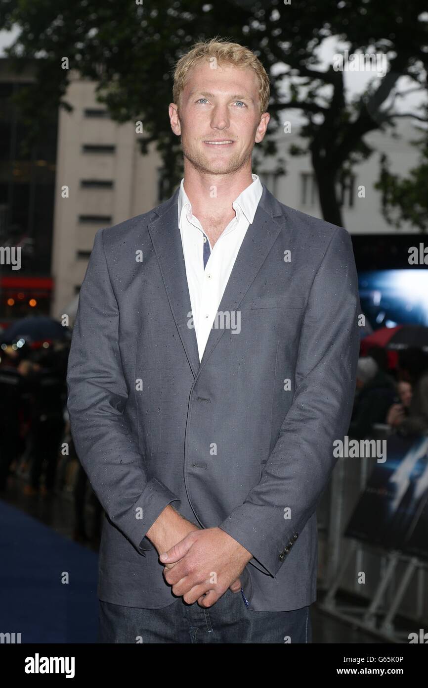 Man of Steel Premiere - London. Alex Gregory MBE arriving for the ...