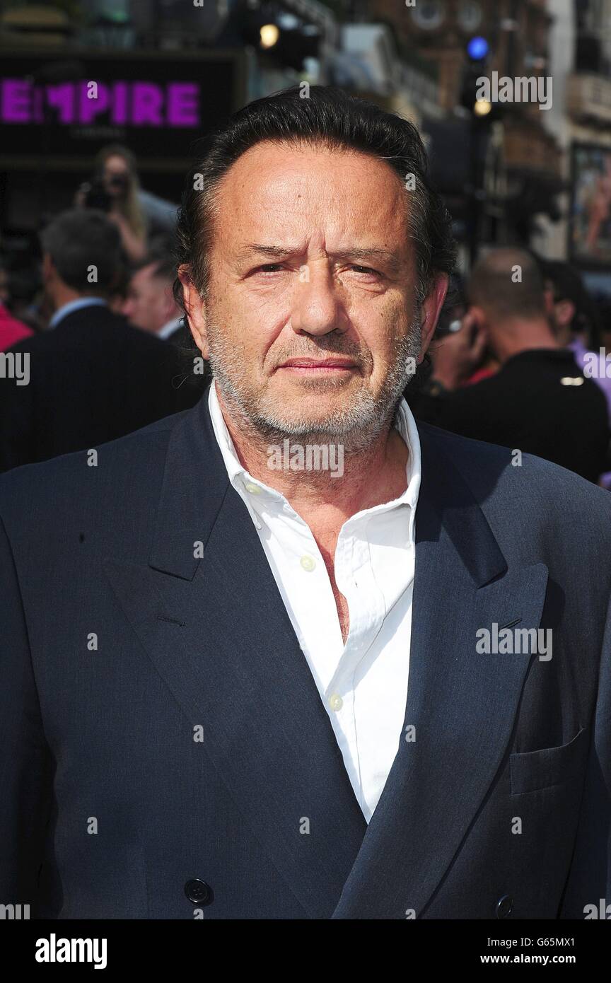 Ludi arriving for the world premiere of world war hi-res stock ...