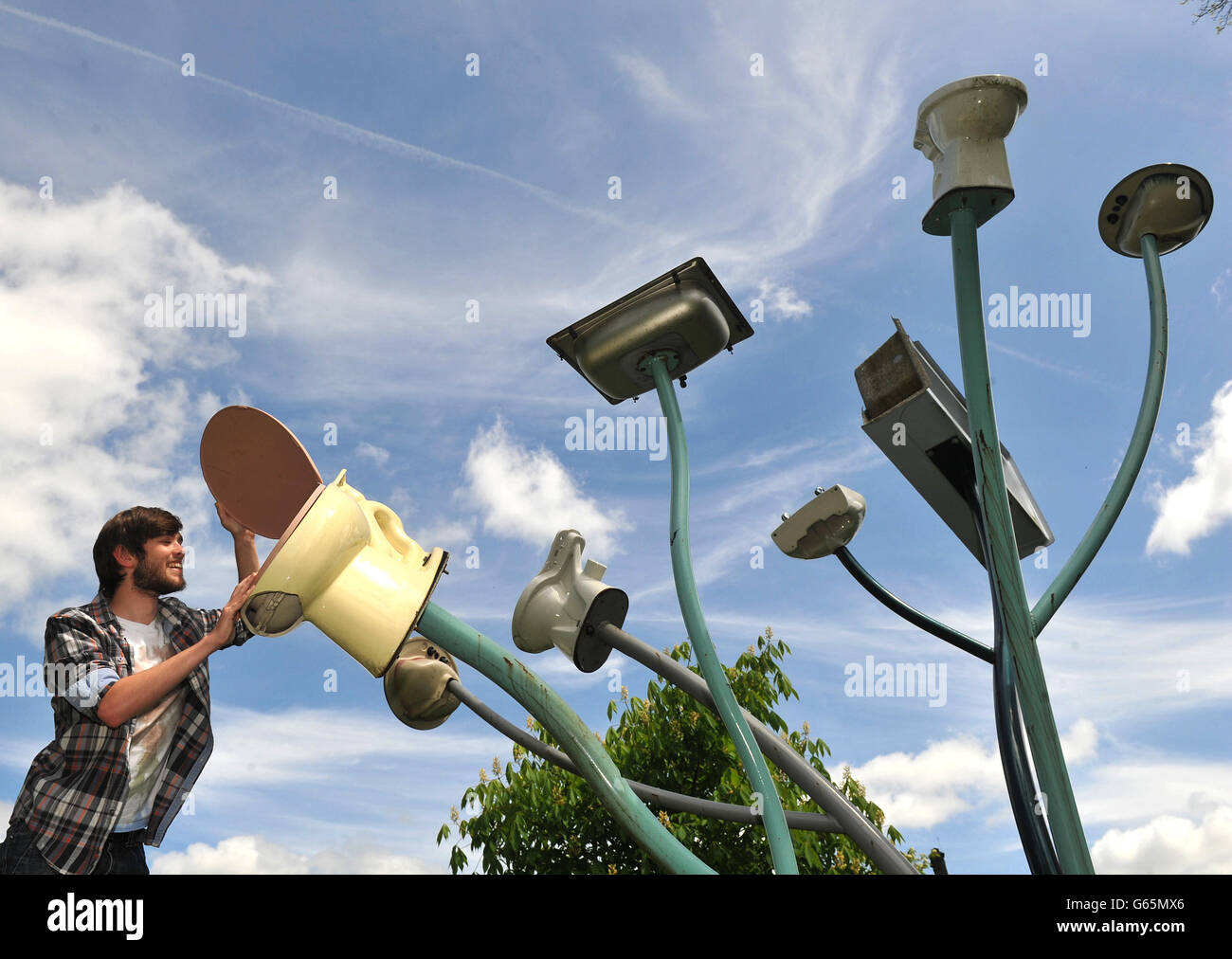 Dennis oppenheim trees hi-res stock photography and images - Alamy