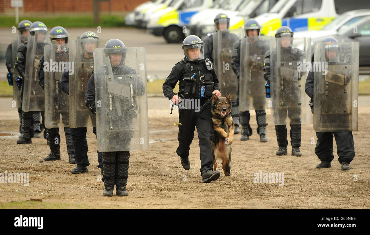 PSNI Training for G8 Stock Photo - Alamy