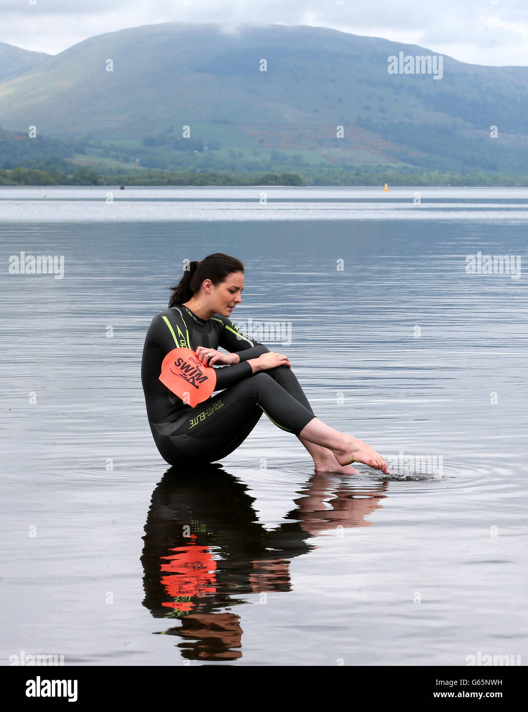 Great Scottish Swim Stock Photo - Alamy