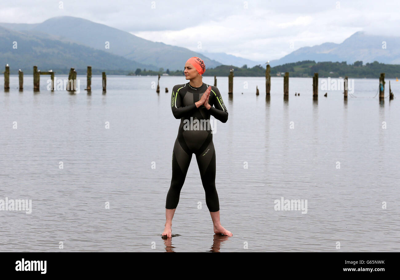 Great Scottish Swim Stock Photo - Alamy