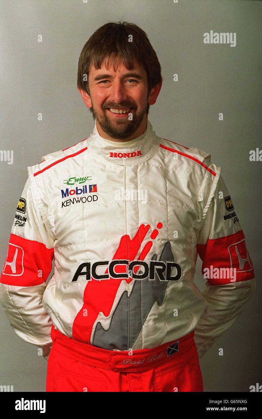 Touring Car Press Day at Donington Park. David Leslie, Honda Accord ...