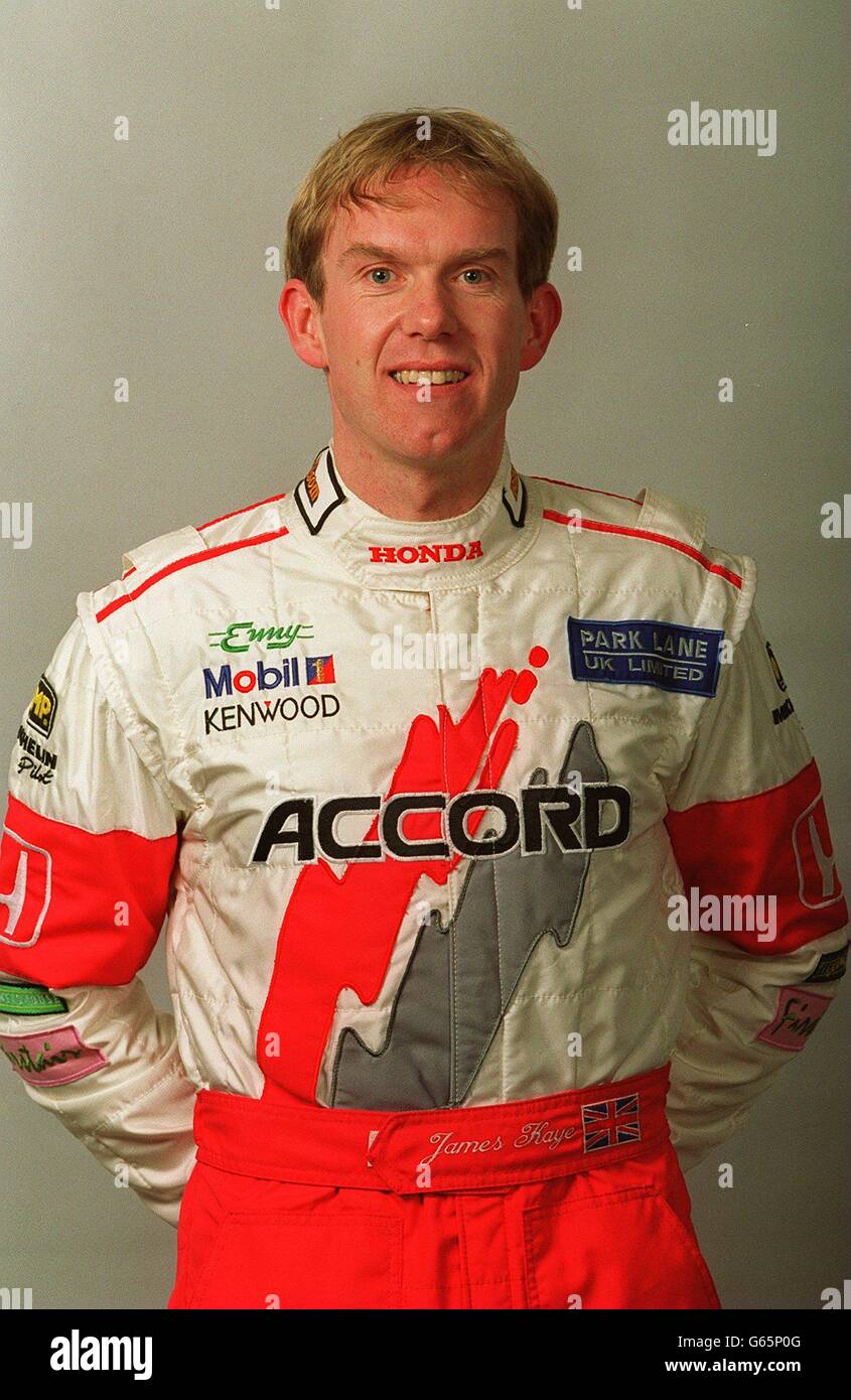 Touring CarPress Day at Donington Park. James Kaye, Honda Accord Stock ...