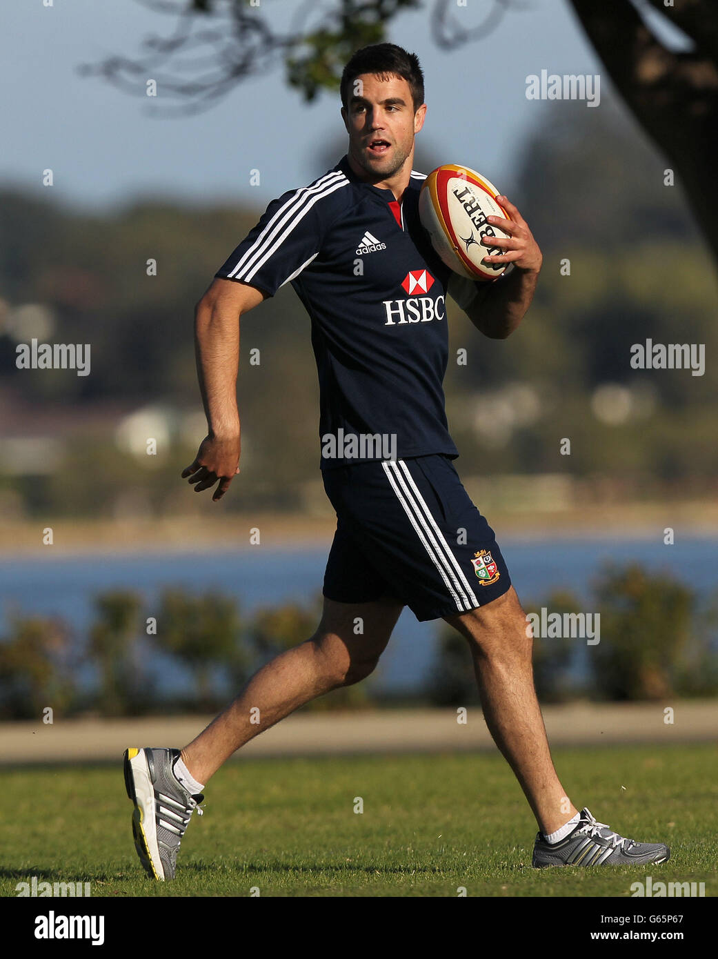 Conor murray during the training session at langley park hi-res stock ...