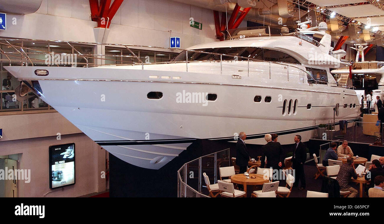 The Princess 23m, the biggest at 74foot long and 18ft 9inch wide, and ...