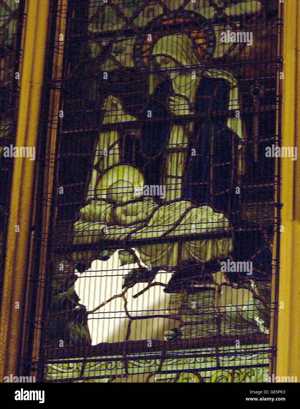 Smashed stained glass hi-res stock photography and images - Alamy