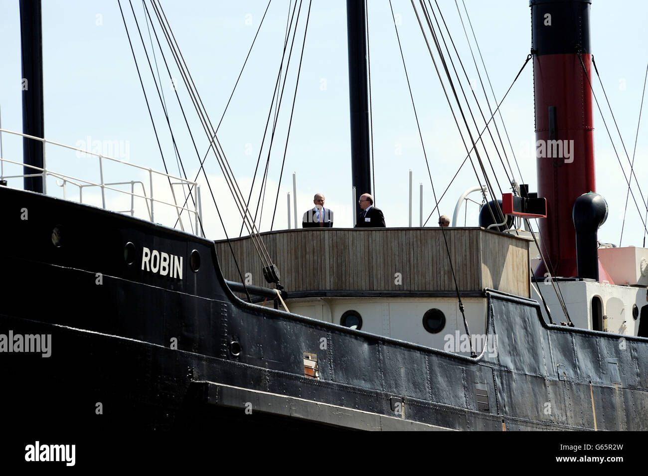 Ss robin in royal victoria dock hi-res stock photography and images - Alamy