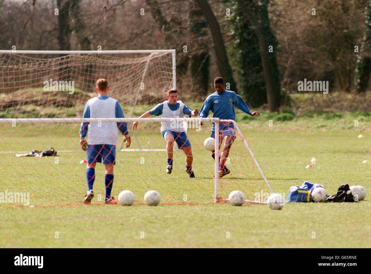 Wimbledon Football Club, Training Ground, Soccer.. Wimbledon during ...