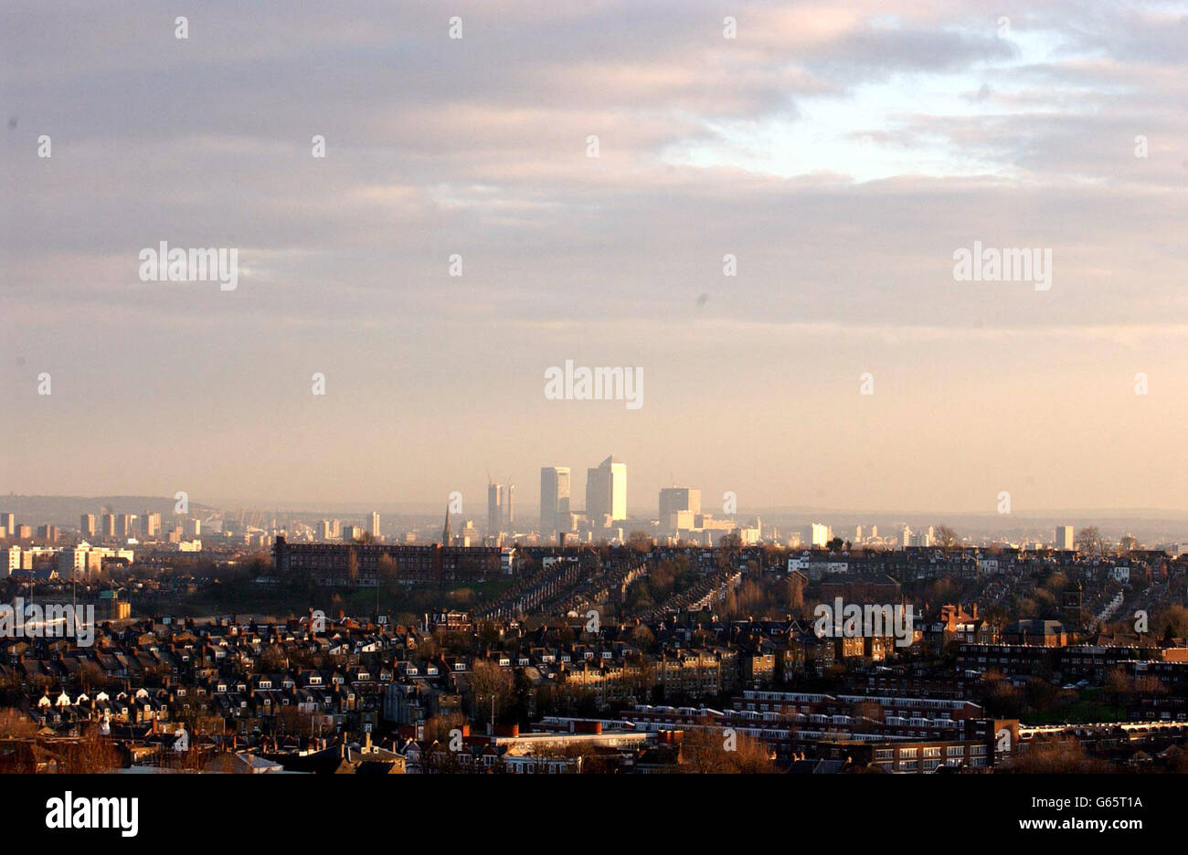 Alexandra Palace view Stock Photo - Alamy