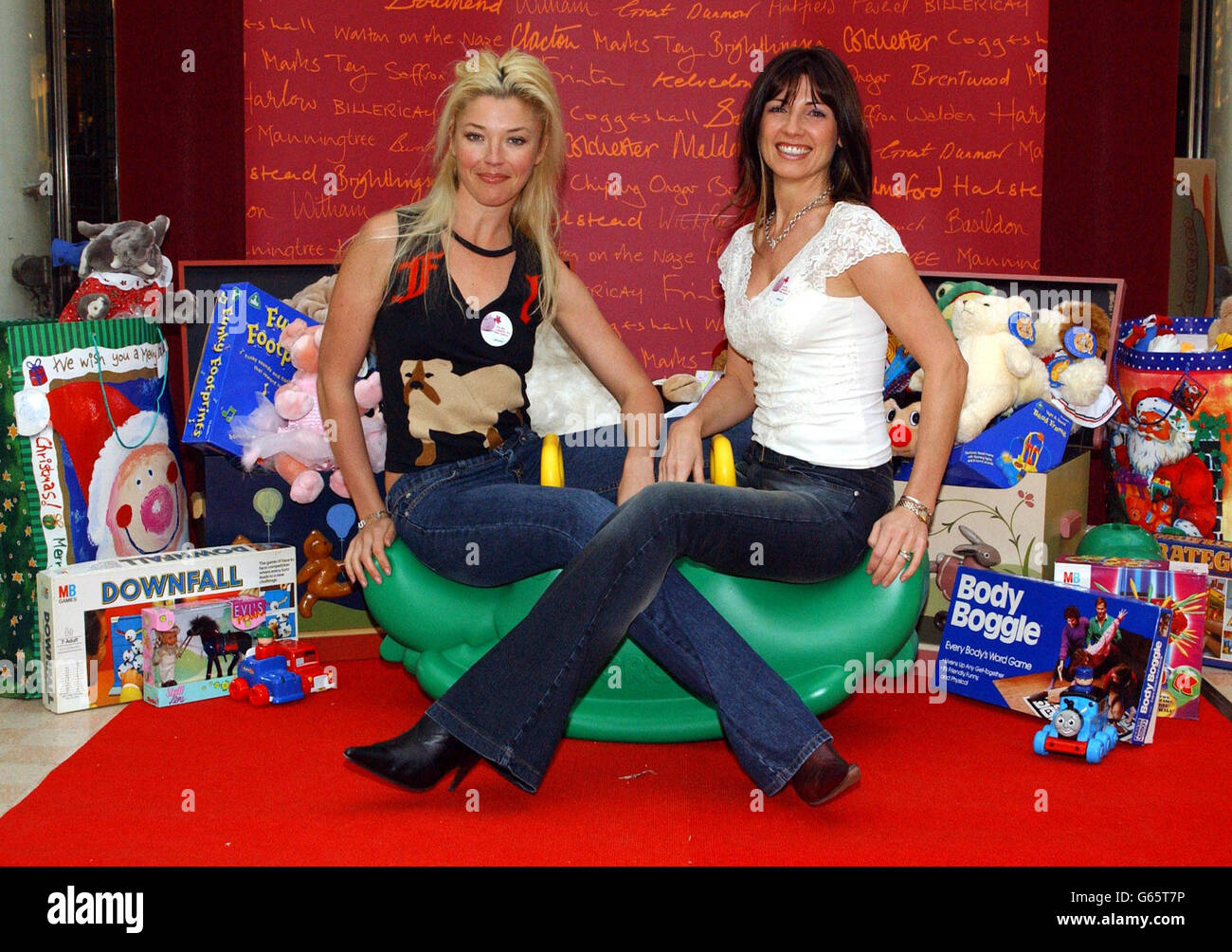 Barnardos Toy Box Appeal Stock Photo - Alamy