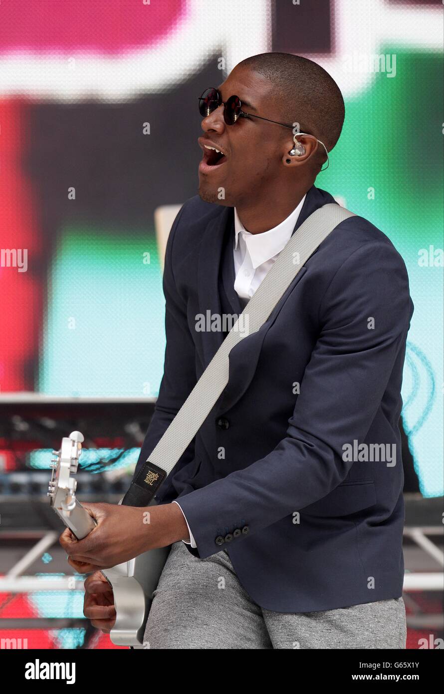 Capital FM Summertime Ball - London. Labrinth during Capital FM's ...