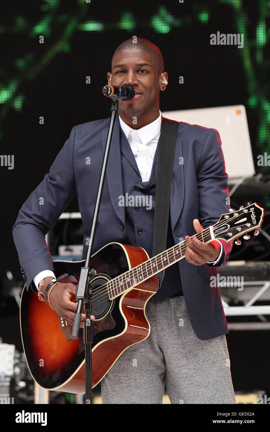 Labrinth during Capital FM's Summertime Ball at Wembley Stadium, London ...