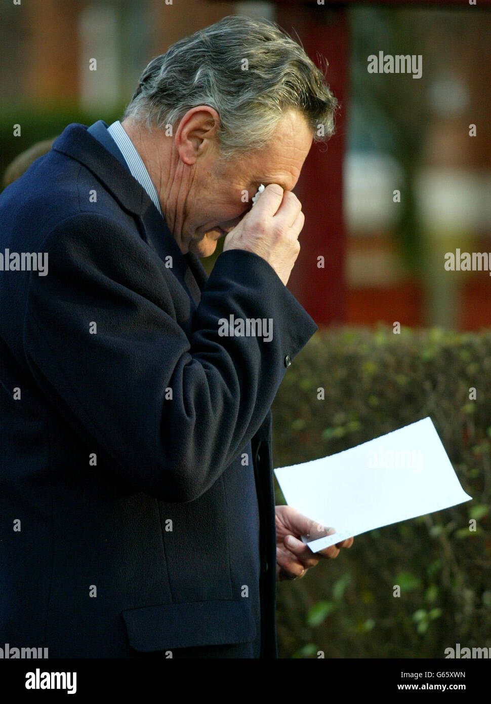 Robin Oake father of DC Stephen Oake who was stabbed to death in an ...