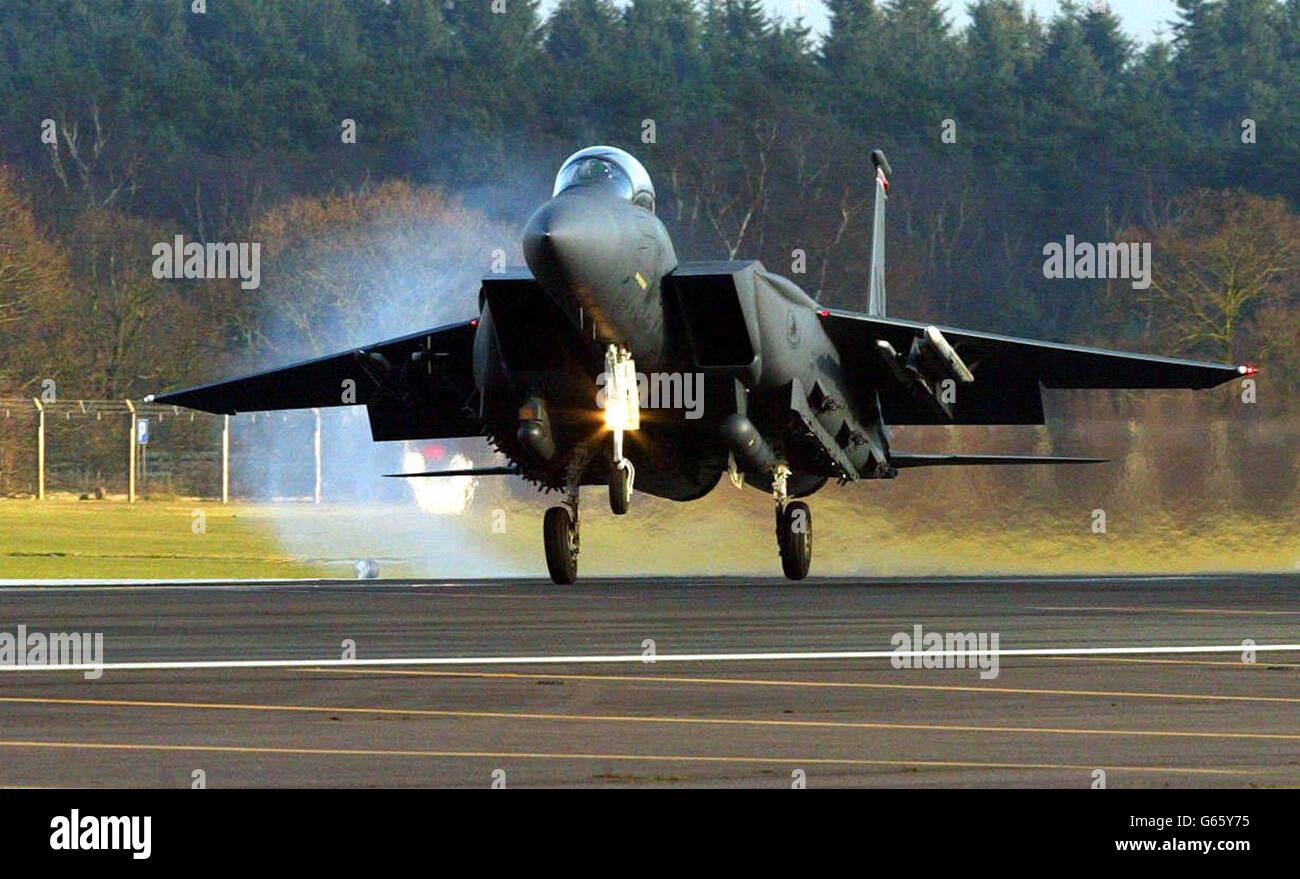 War iraq taking off fighter plane raf military war iraq hi-res stock ...