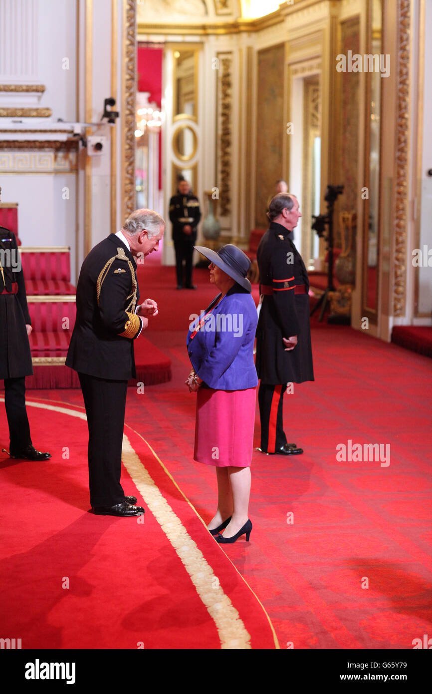 Mrs Alison Saunders from London is made a Companion of the Order of the ...