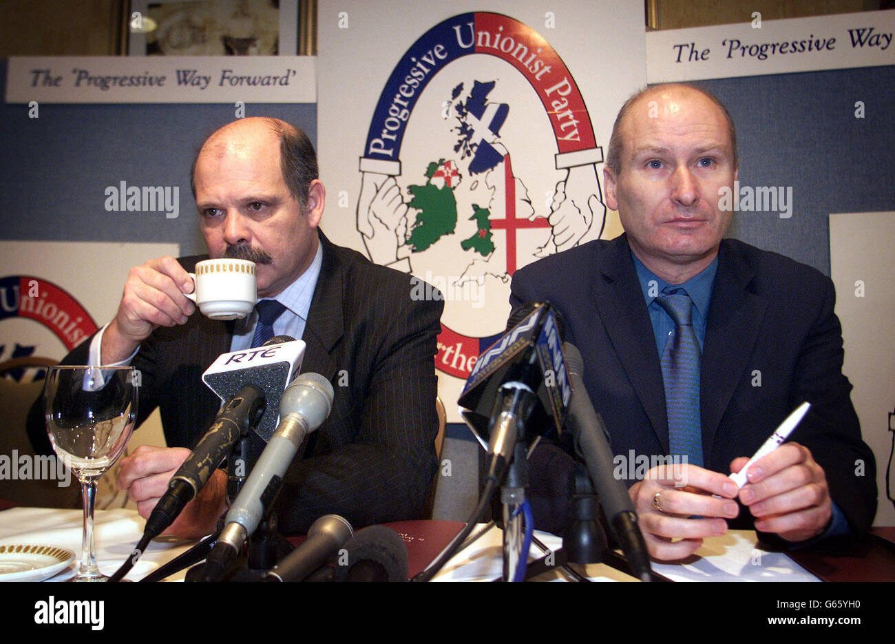 David ervine hi-res stock photography and images - Alamy