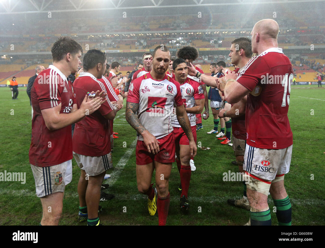 Rugby Union - 2013 British and Irish Lions Tour - Queensland Reds v ...