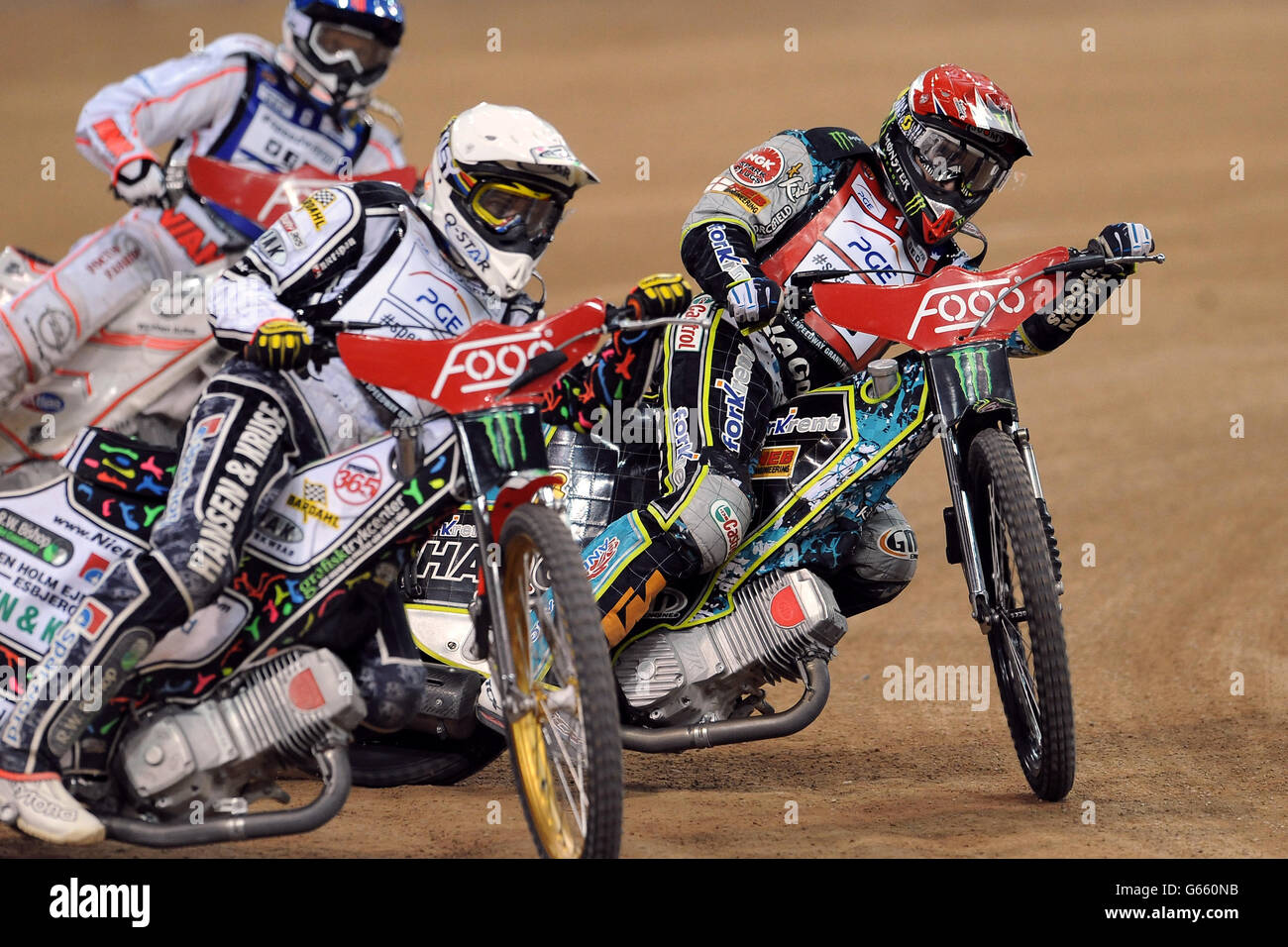 Speedway - British Speedway Grand Prix - Millennium Stadium Stock Photo ...