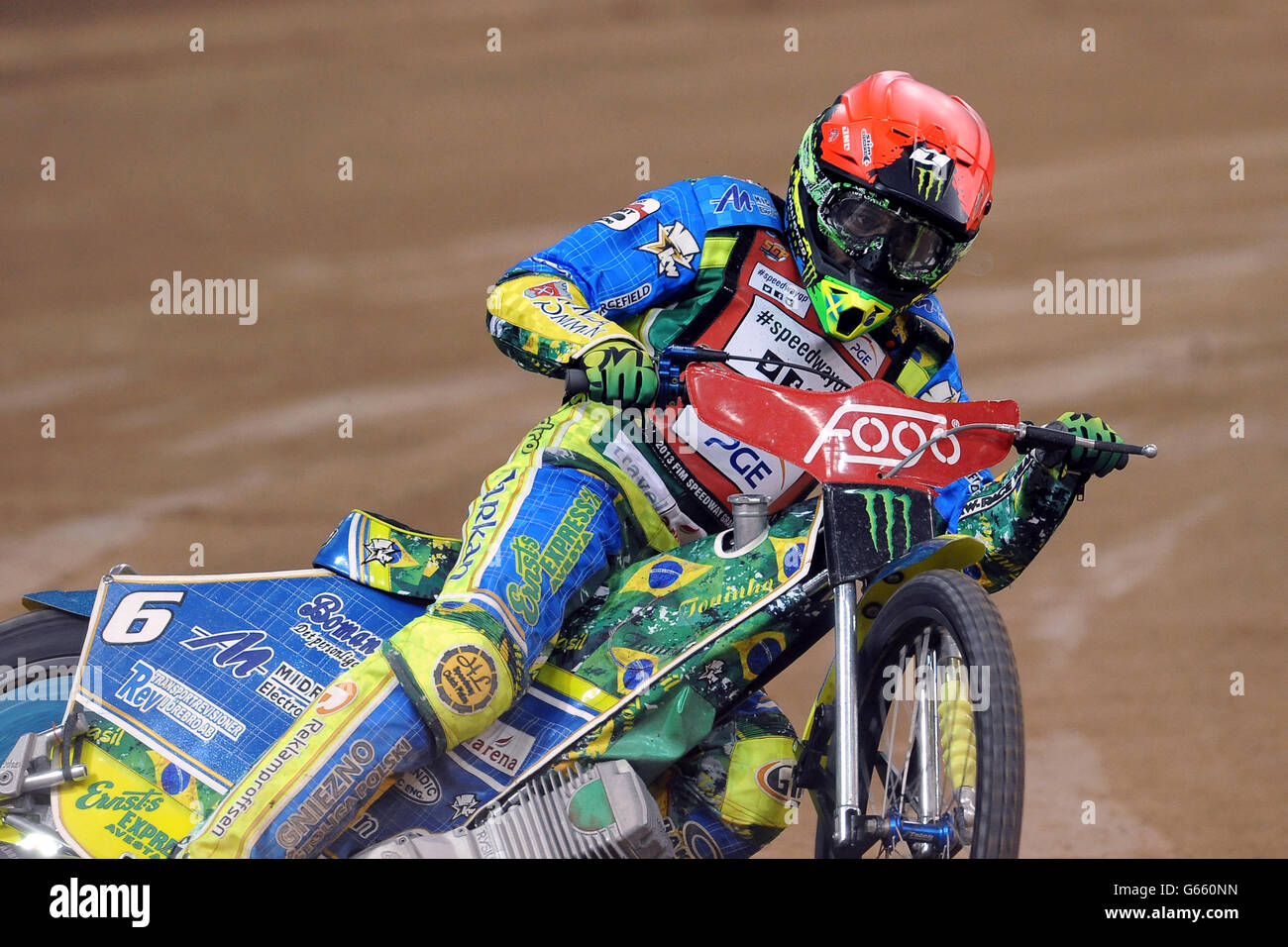 Speedway - British Speedway Grand Prix - Millennium Stadium Stock Photo ...