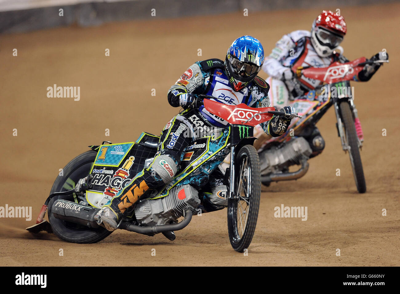Speedway - British Speedway Grand Prix - Millennium Stadium Stock Photo ...