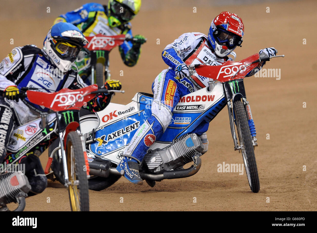 Speedway - British Speedway Grand Prix - Millennium Stadium Stock Photo ...