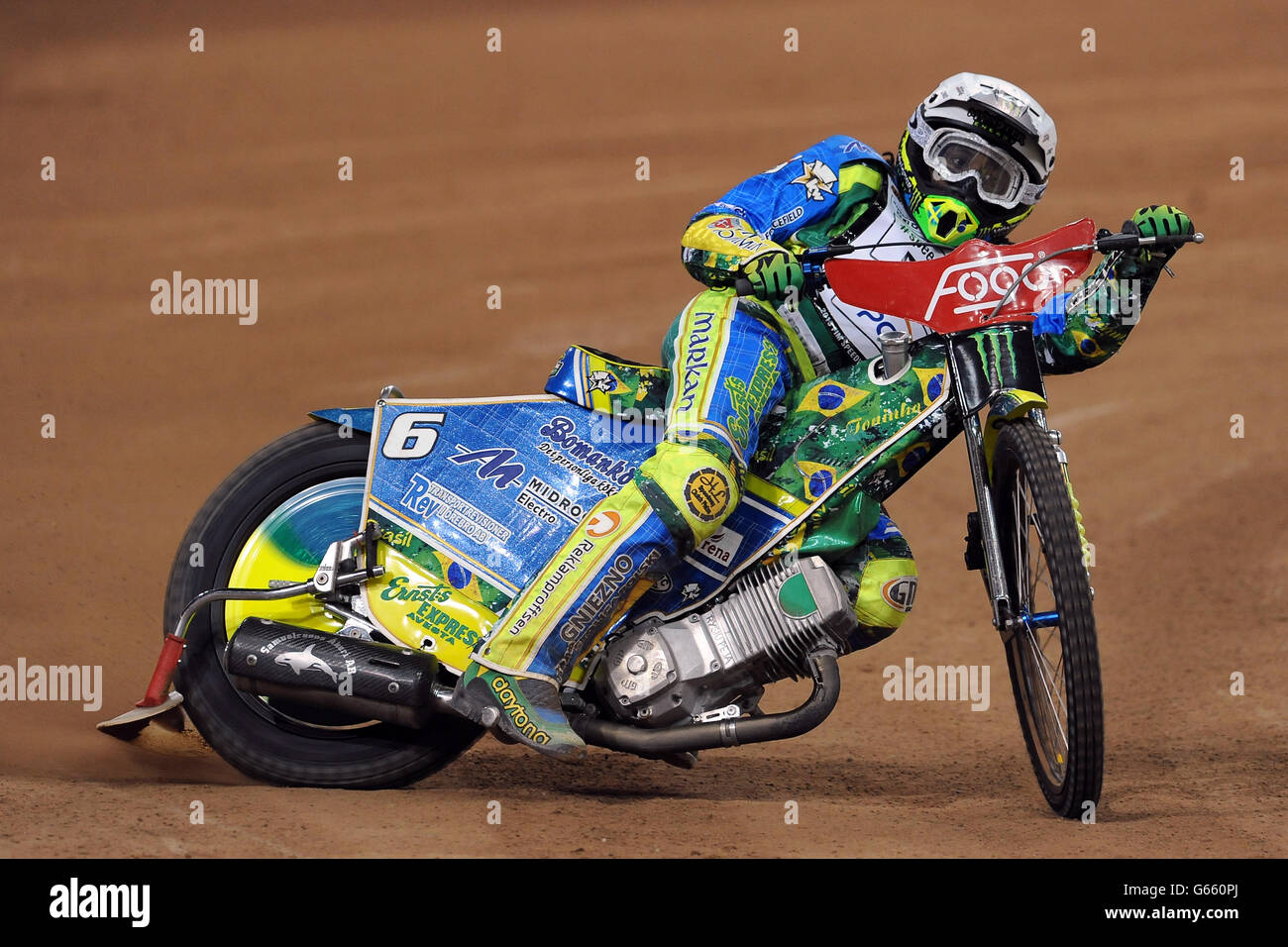 Speedway - British Speedway Grand Prix - Millennium Stadium Stock Photo ...