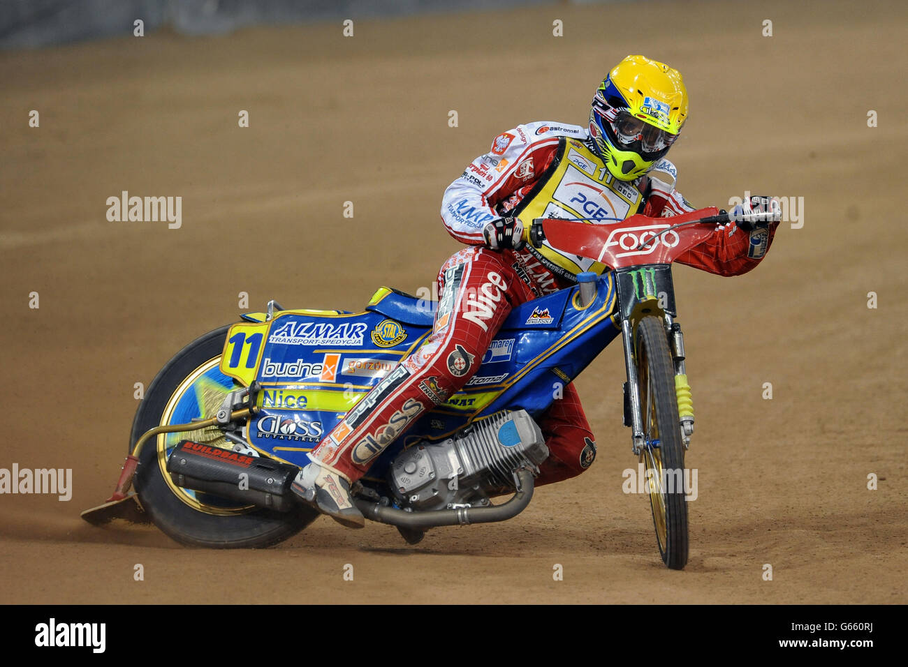 Speedway - British Speedway Grand Prix - Millennium Stadium Stock Photo ...